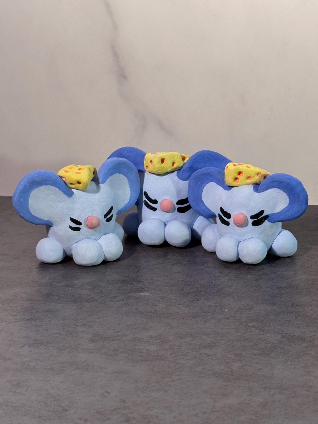 Brie the Mouse Figurine | Handmade Ceramic Collectible Art Sculpture - Etsy