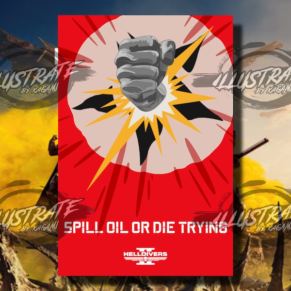 Helldivers 2 Propaganda Poster - Etsy