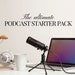 Podcast Planner, Podcast Starter Kit, Podcast Equipment, Podcast ...