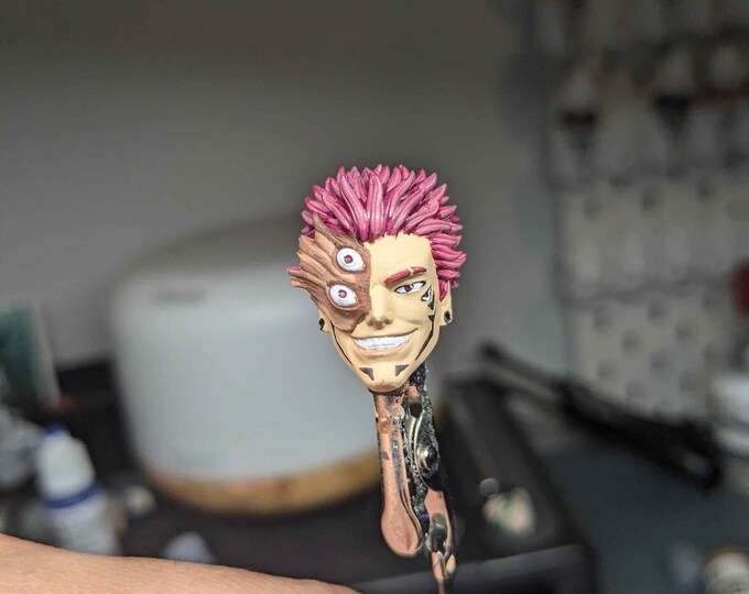 Gojo Shinjuku Arc Custom Head for 1/12 Scale Figures - Etsy