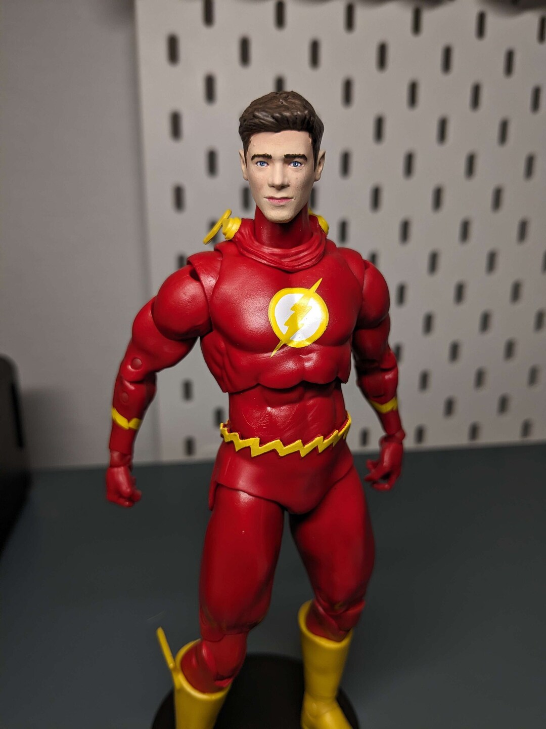 Sparky Speed Grent Gaustin Head fits Mcfarlane Flash - Etsy