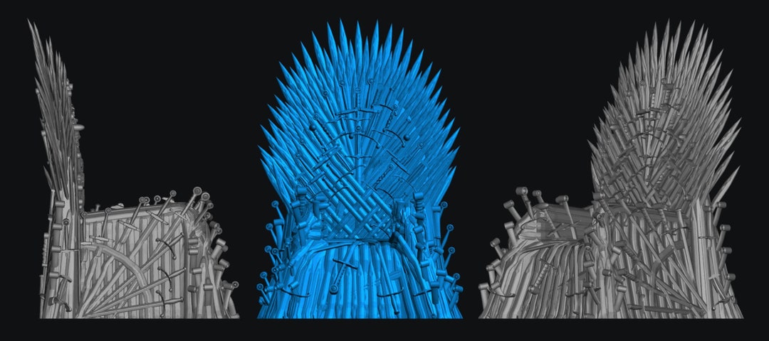 Steel Throne [1/10 and 1/12 Scale Only] - Etsy
