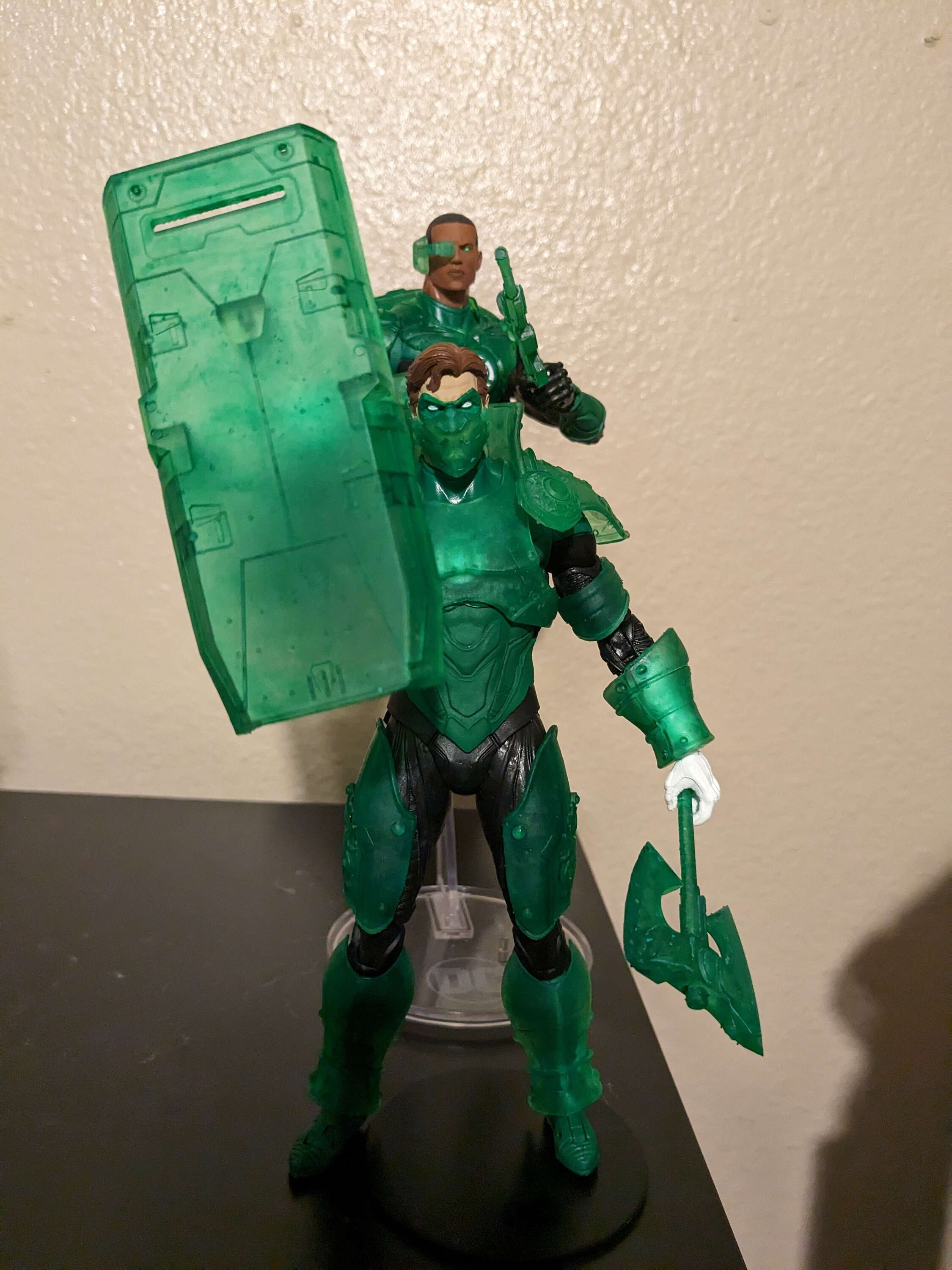 Green Lantern Armor and Weapon Constructs Kit / Bundle [mcfarlane Only ...