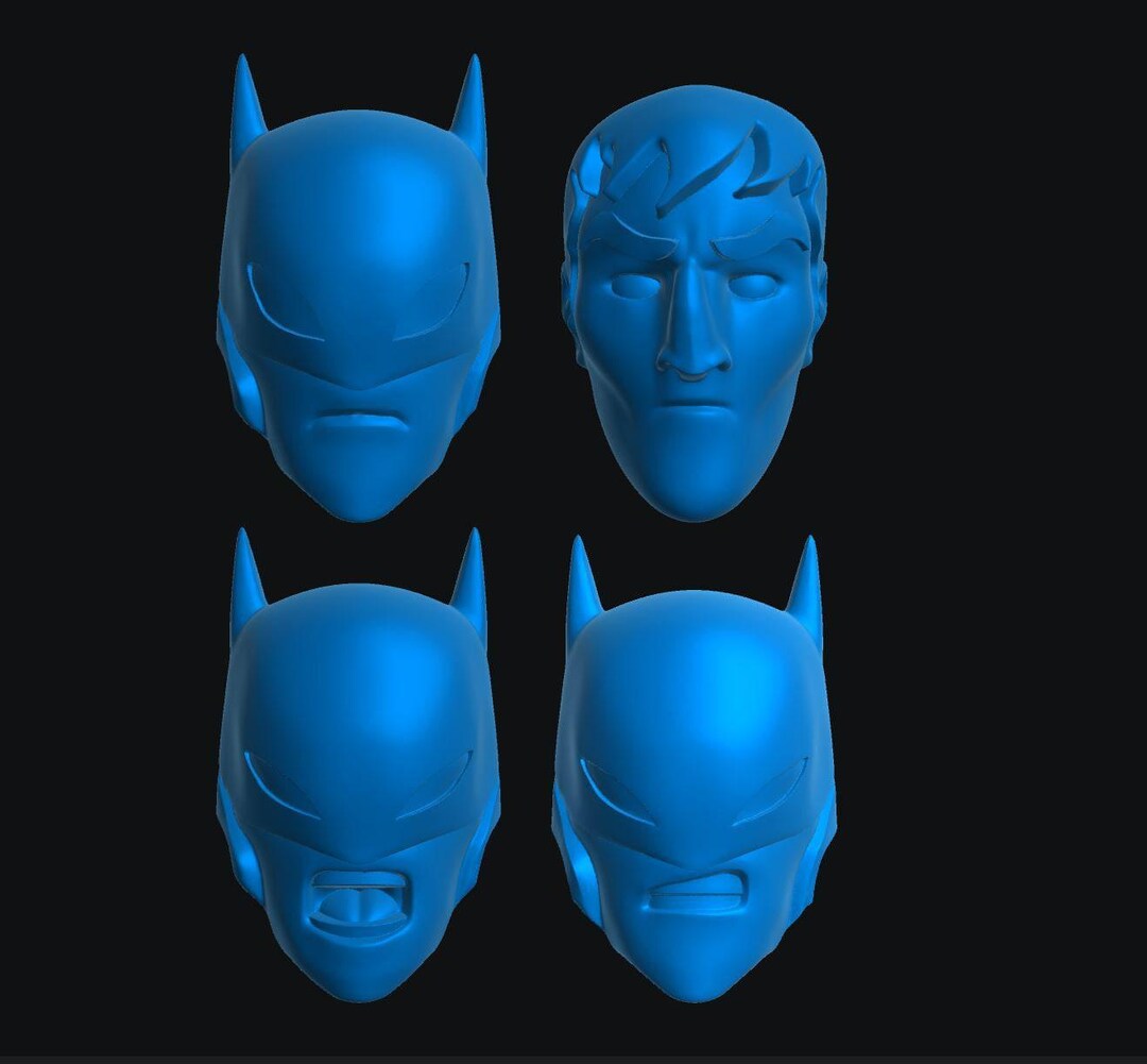 B@man 2004 Set 3 (BAT-009A – BAT-009D) [any Figurine Scale] - Etsy