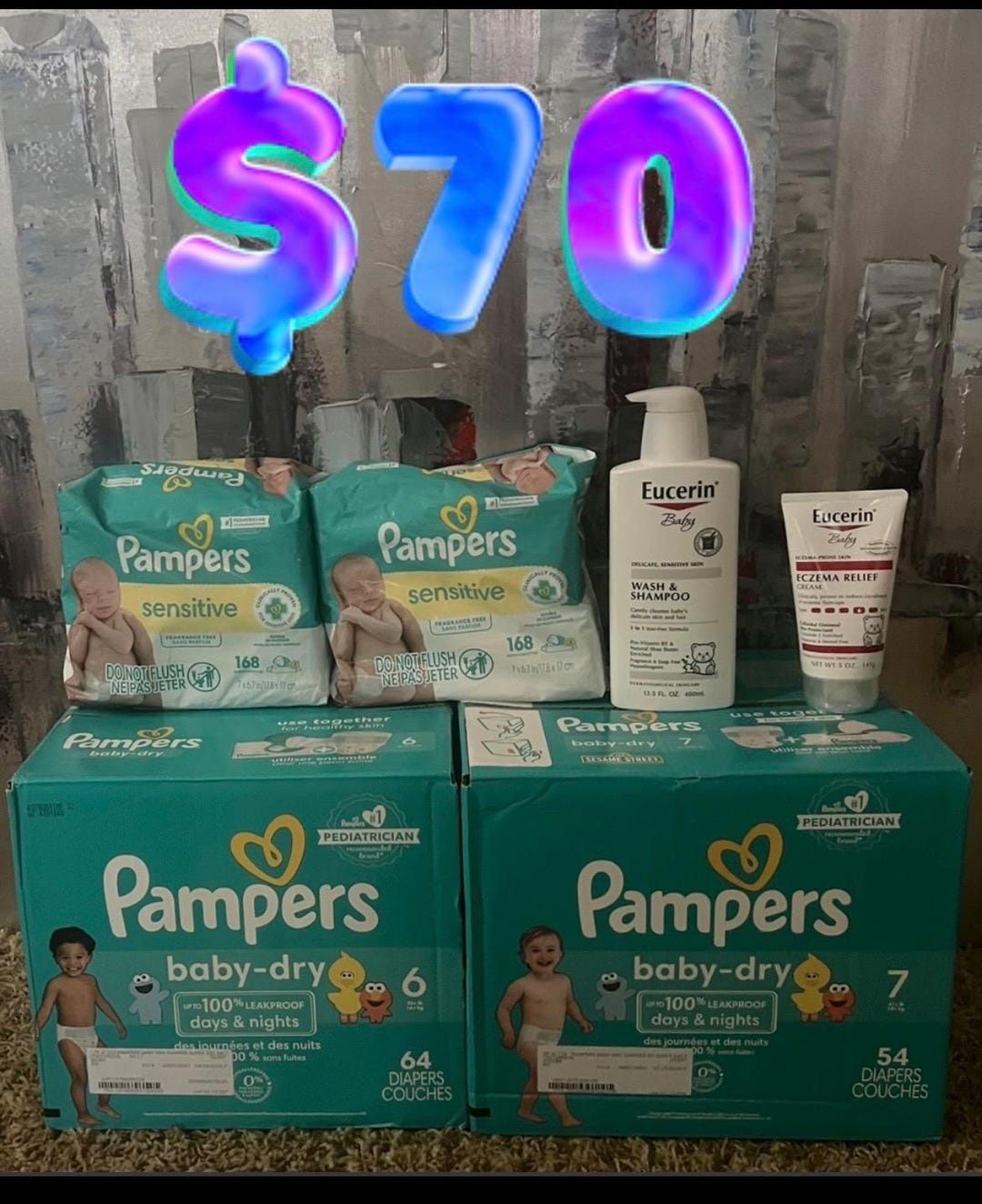 Pamper Baby Dry Bundle Size 6&7 - Etsy