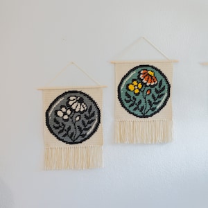 Wildflowers Tapestry Crochet Pattern / Wall Hanging / Instant Download ...