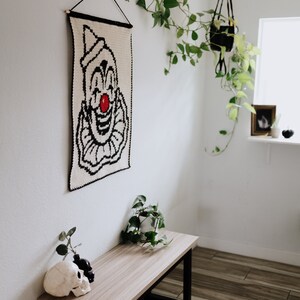 Clown Tapestry Crochet Pattern / Wall Hanging / Instant Download ...