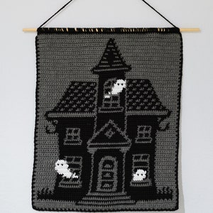 Ghost Pattern BUNDLE Tapestry Crochet / Wall Hanging / Dark Art ...