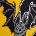 Gone Bats Tapestry Crochet Pattern / Wall Hanging / Bat Crochet ...