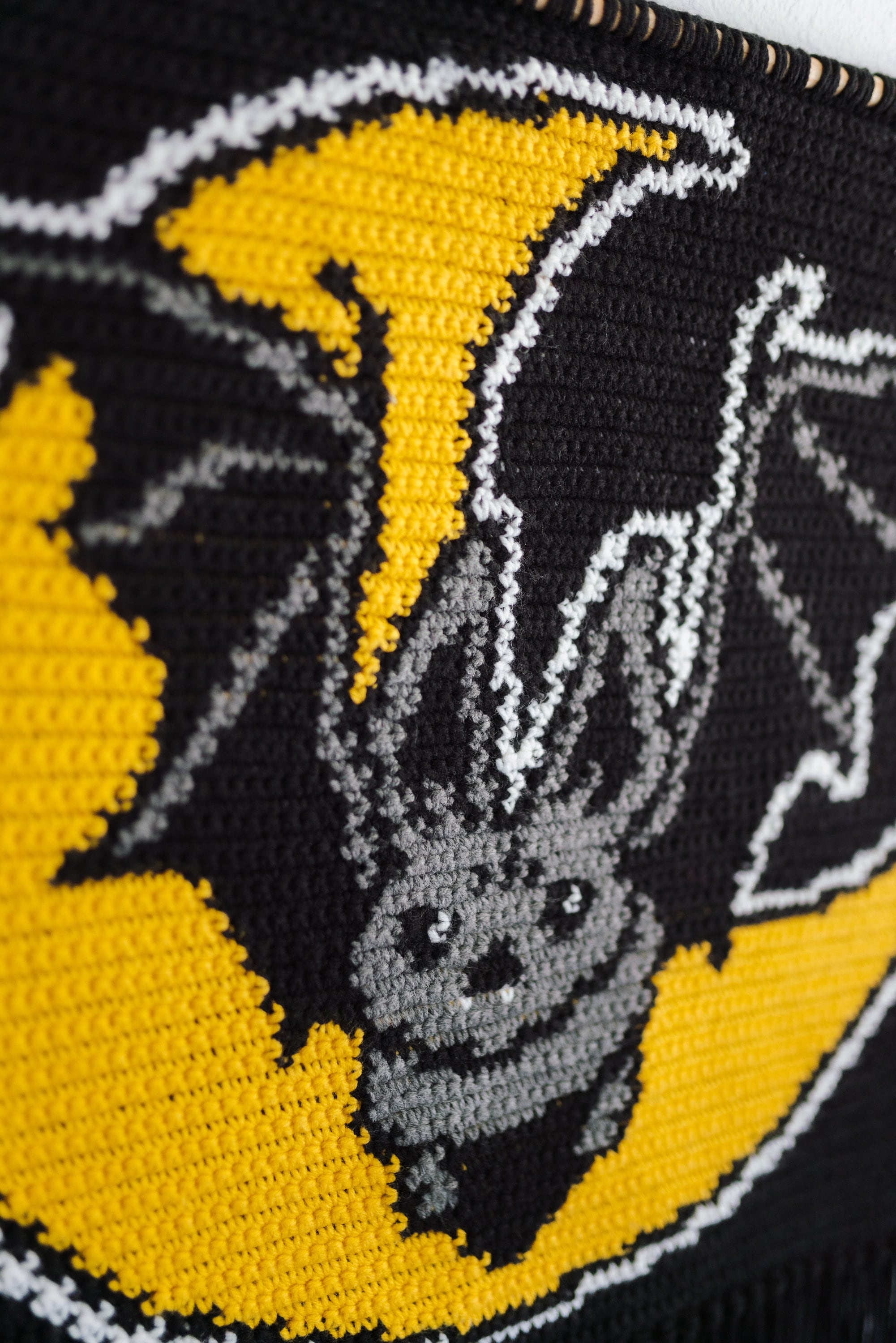 Gone Bats Tapestry Crochet Pattern / Wall Hanging / Bat Crochet ...