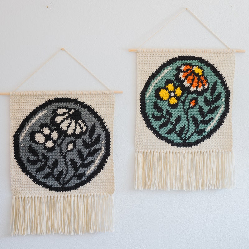 Floral Tapestry - Etsy