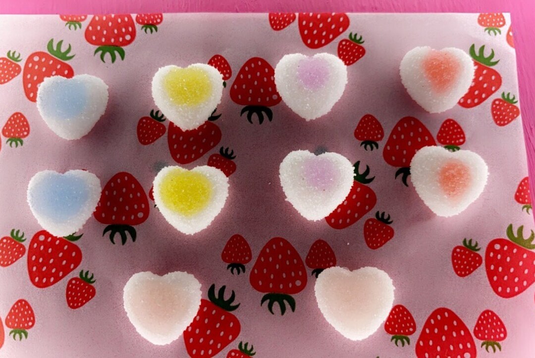Mashmellow White Heart Candy Resin Charm - Etsy