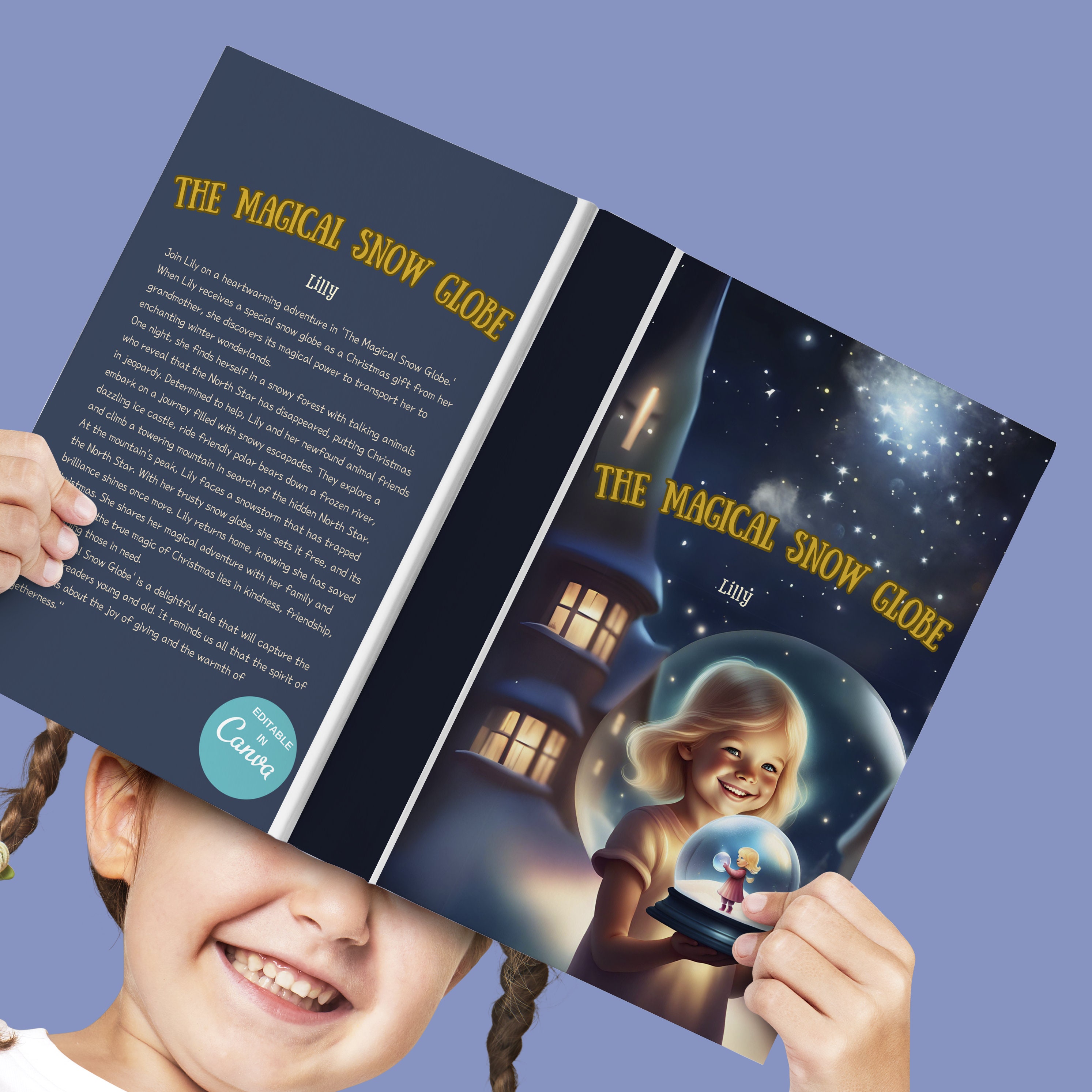 Magical Snow Globe Lilly's Storybook A4 and US Letter Size Printable ...