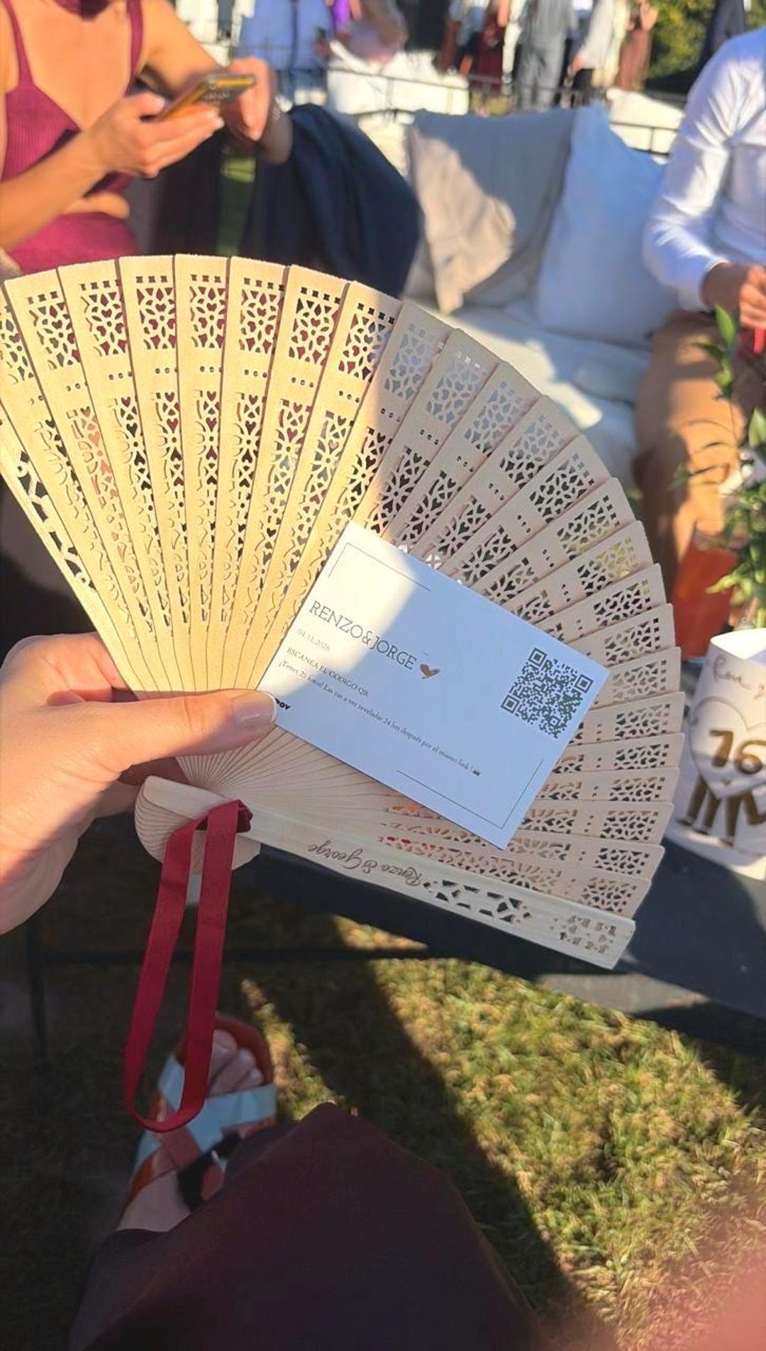 Personalized Wooden Fans for Weddings, Custom Engraved Hand Fans ...