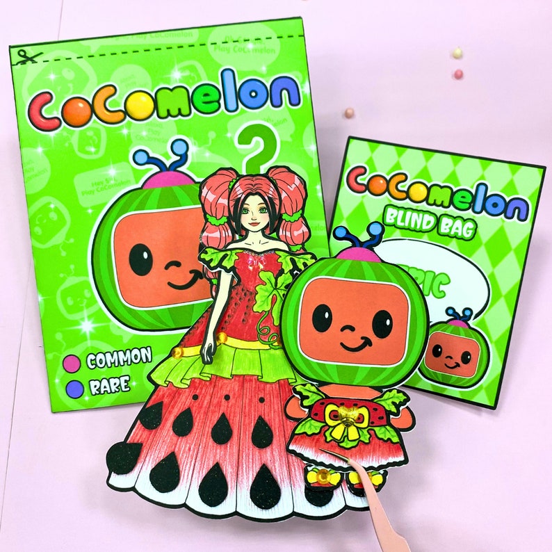 Hot Combo 3 Paper Blind Bags Printables, DIY Crafts, Blind Bag ...