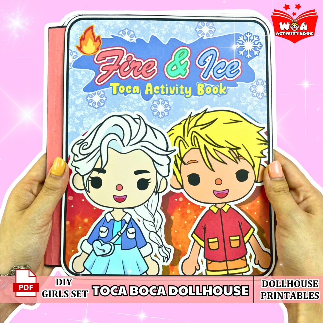 Printables Busy Book Toca Boca House, Toca Boca Paper Craft, Toca Boca ...