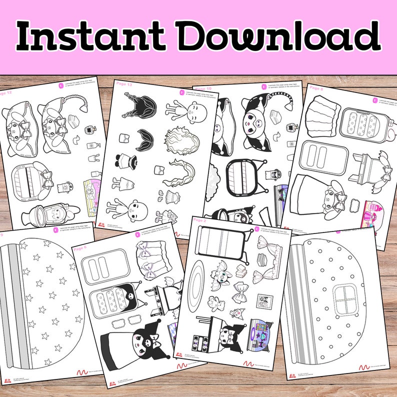 Coloring Pages Toca Boca Printables, Toca Printables, Toca Boca Quiet ...