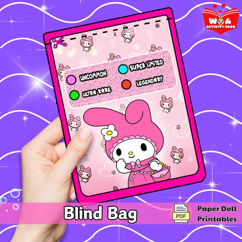 Paper Blind Bag Printables, DIY Project for Kids Printable, DIY Crafts ...