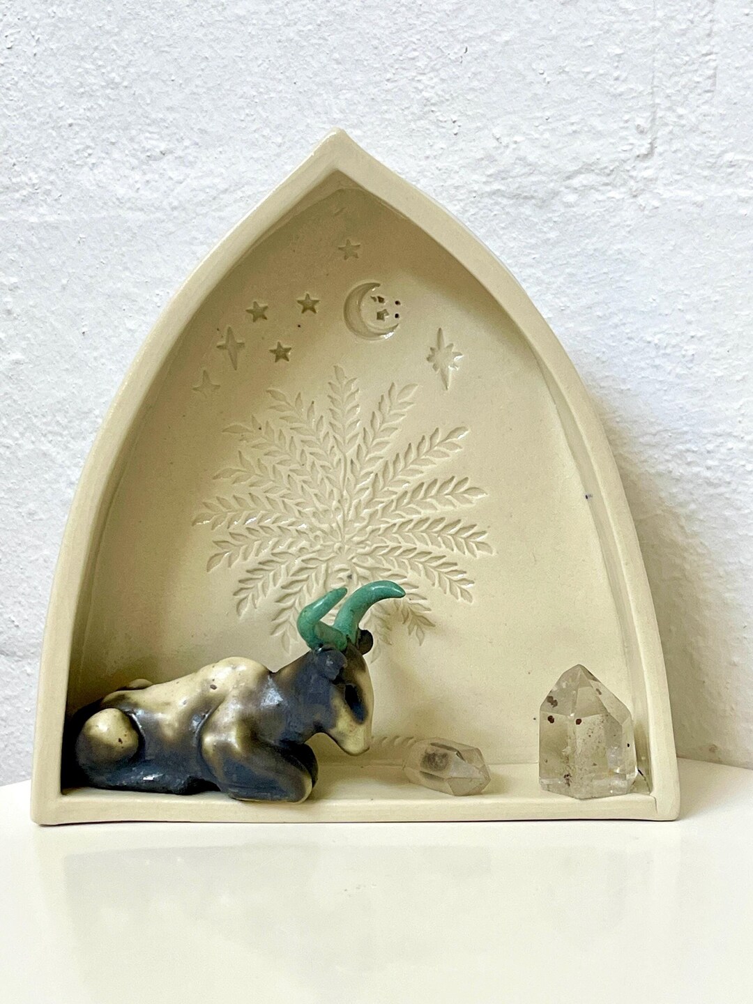 Ceramic Bison Sculpture - Etsy