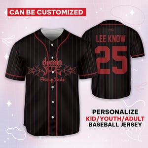 Custom Skz World Tour 2025 Kpop Trending Jersey, Personalized Name ...