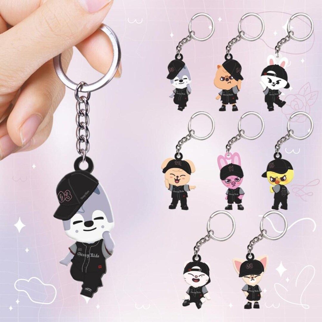 Skz World Tour JAPAN Music Acrylic Keychain, Aesthetic Idol Keyring, K ...