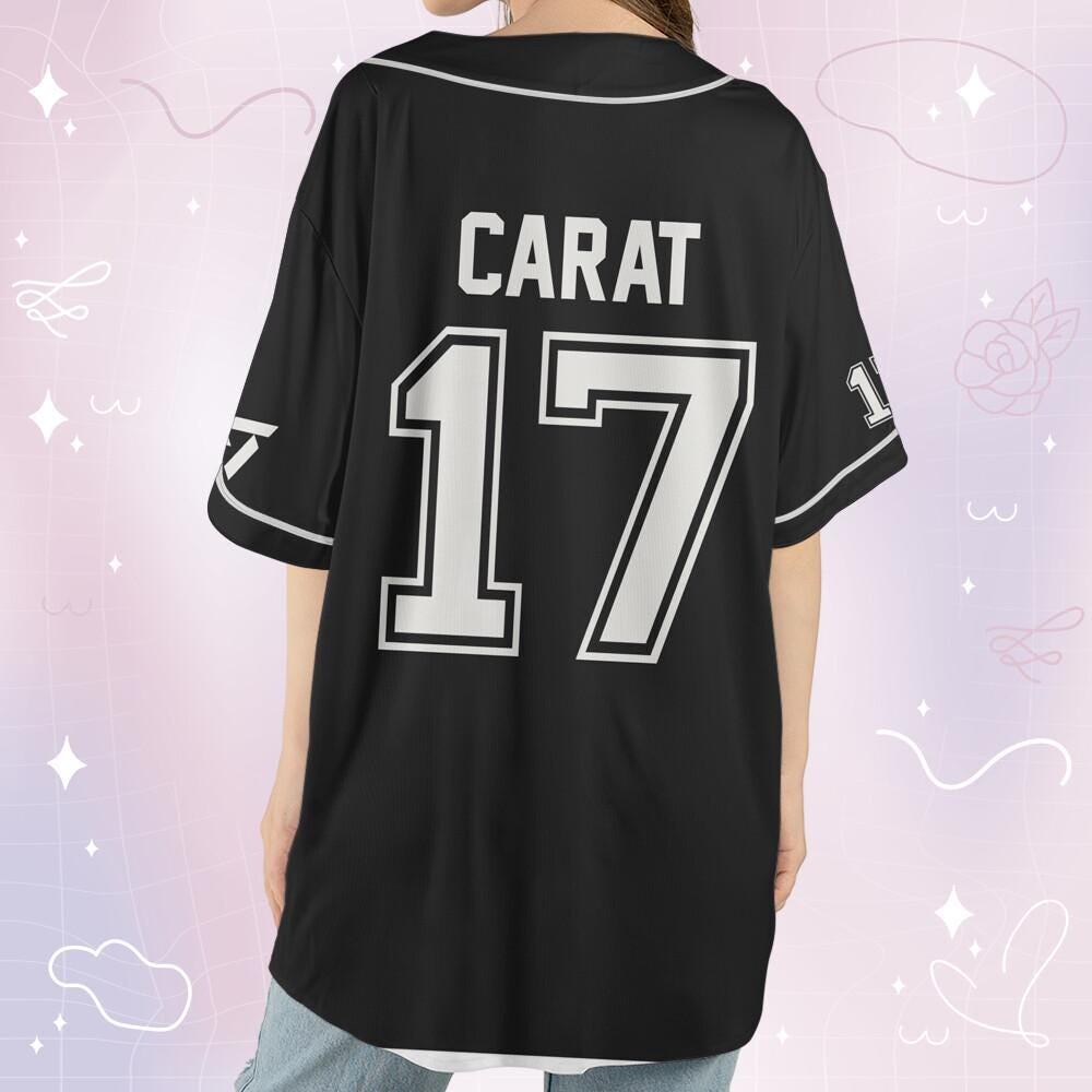 Custom Svt 17 Right Here Number Members Baseball Jersey, Svt Tour ...