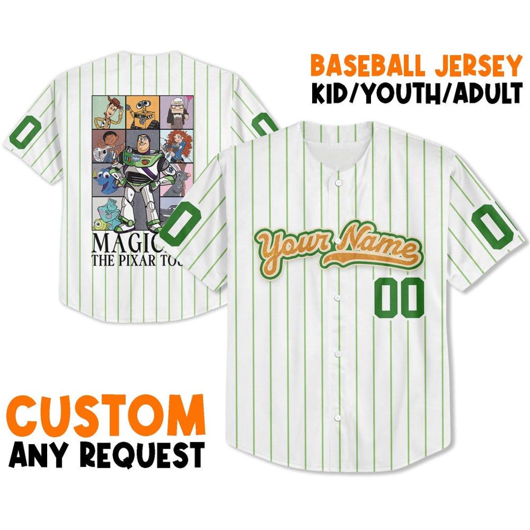 Personalize Magical the Pixar Tour Jersey, Custom Kid Youth Adult ...