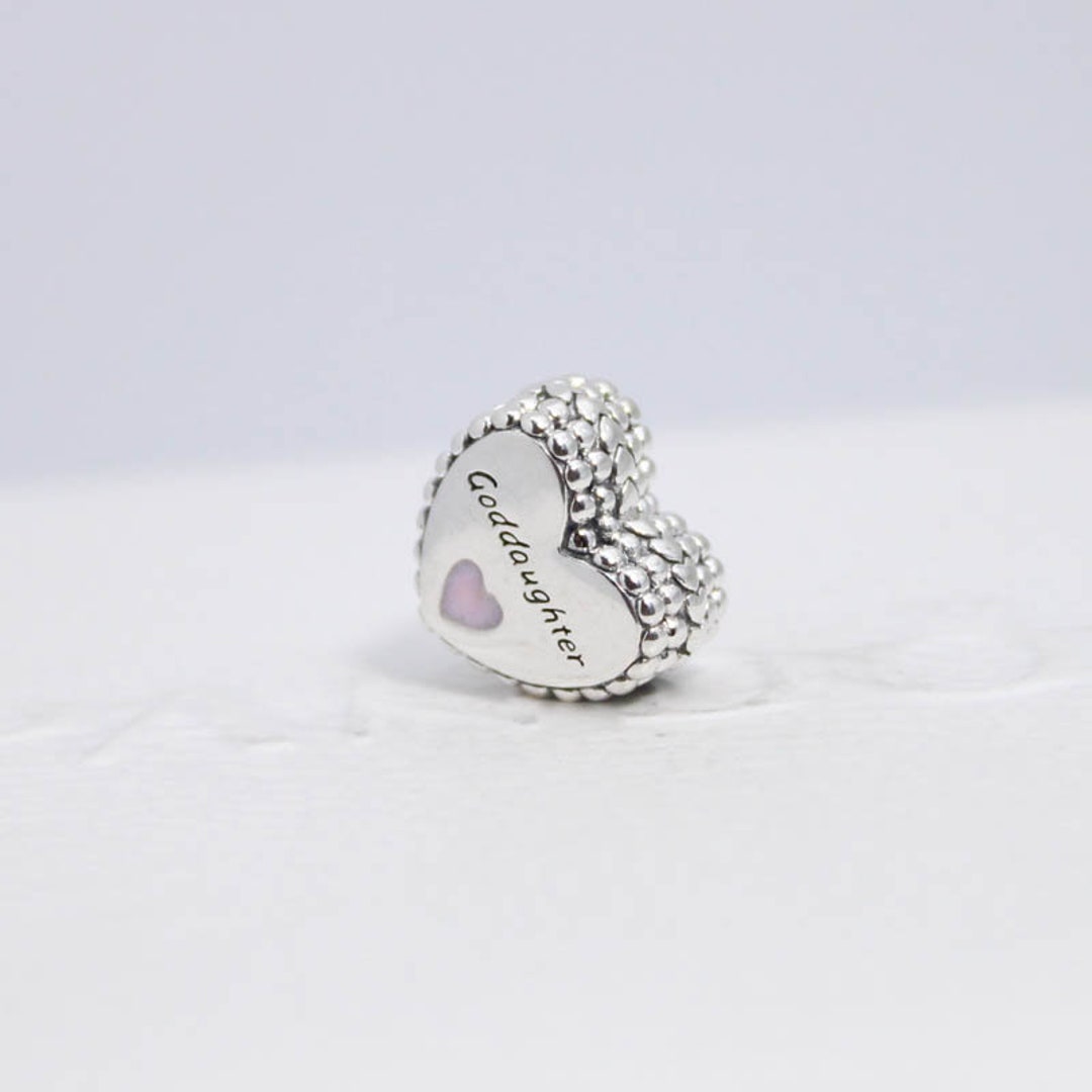 Pandora Goddaughter Heart Charm Pendant, S925 ALE / Bracelet Charms ...