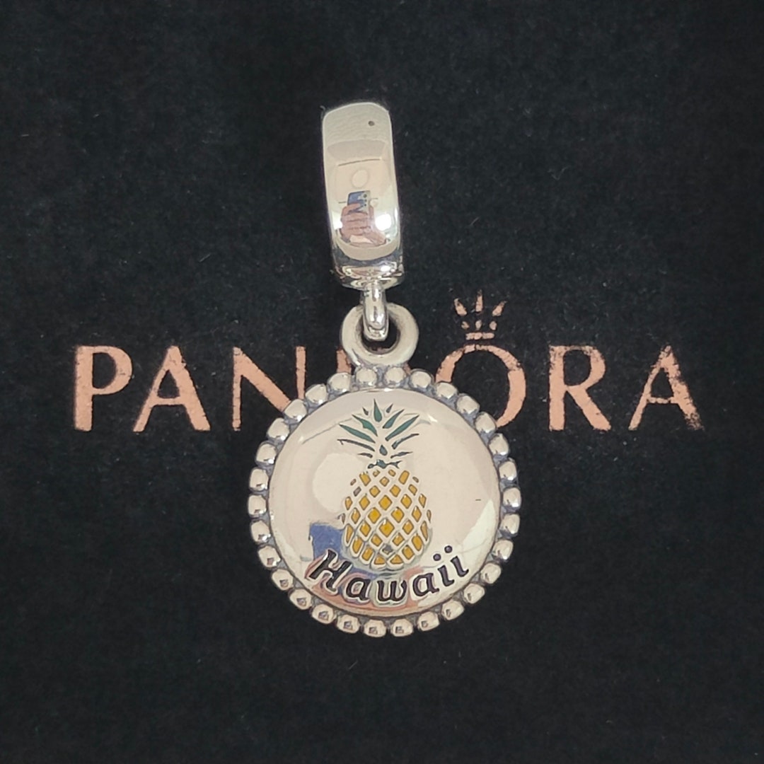 Pandora Hawaii Pineapple Dangle Charm Exclusive Pendant, S925 ALE ...