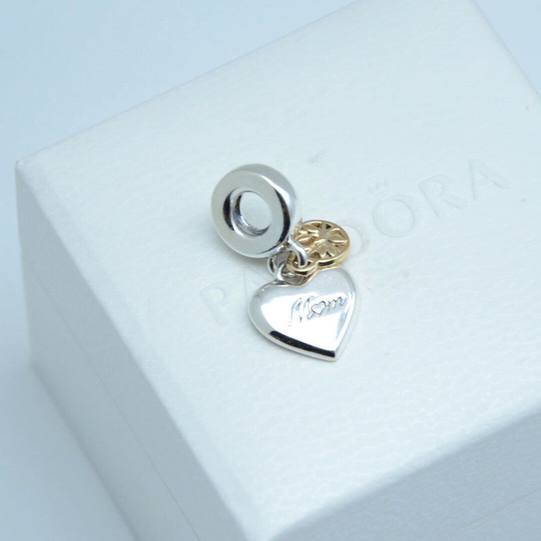 Pandora Two-tone Family Tree & Heart Dangle Charm Pendant, S925 ALE ...