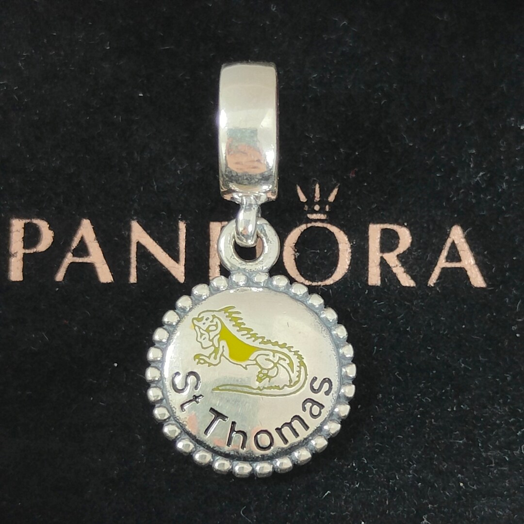 Pandora Exclusive Island of Saint Thomas Dangle Charm St. Thomas ...