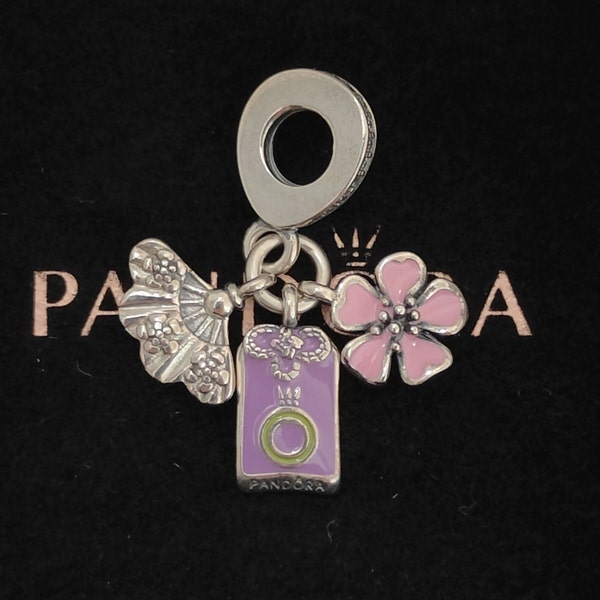 Japanese Fan Charm - Etsy