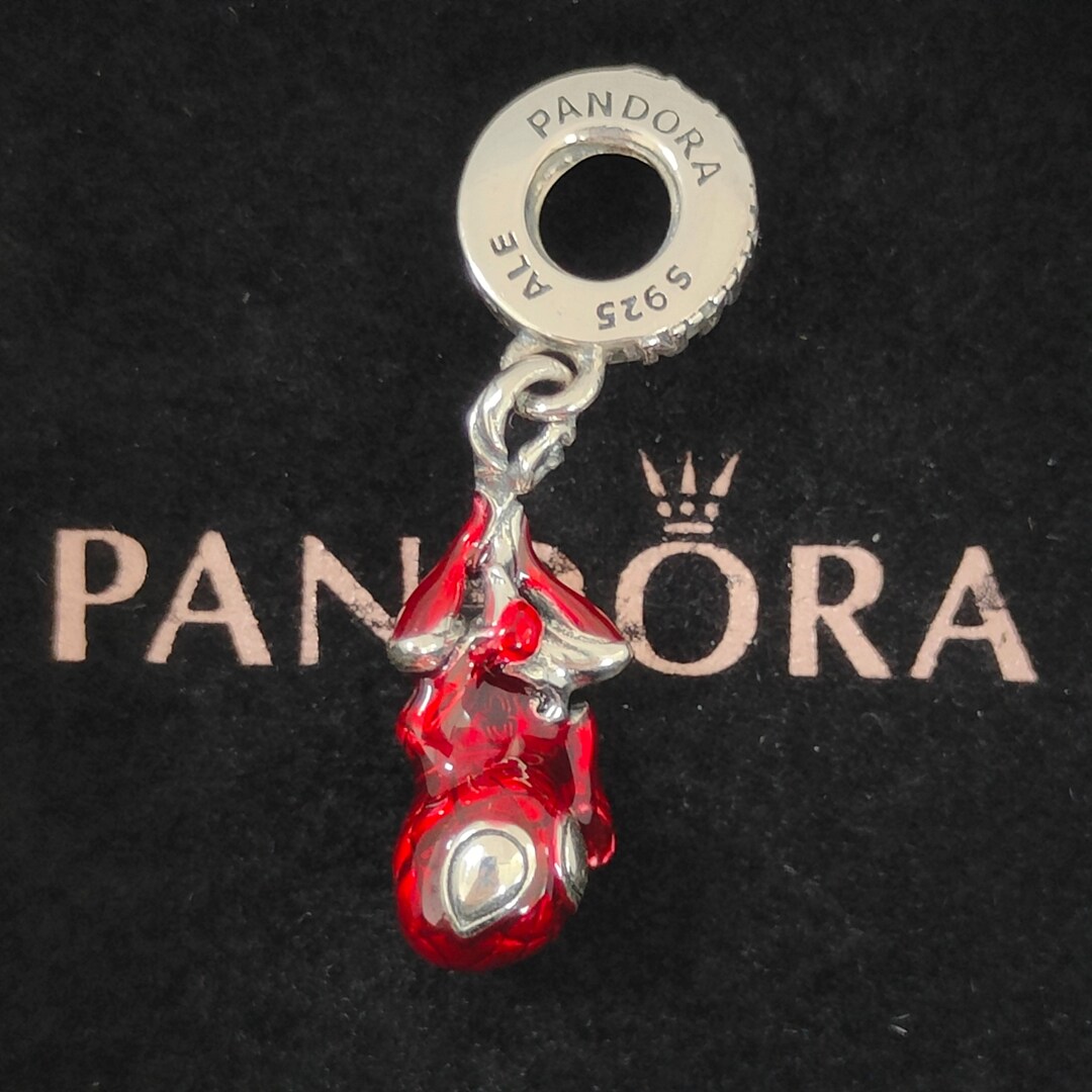 Pandora Marvel Spider-man Hanging Dangle Charm Bracelet Pendant, S925 ...