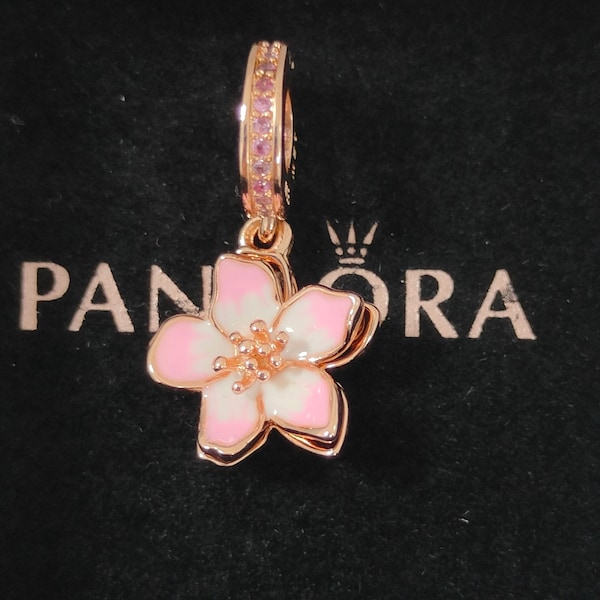 Pandora Cherry Blossom Charm - Etsy
