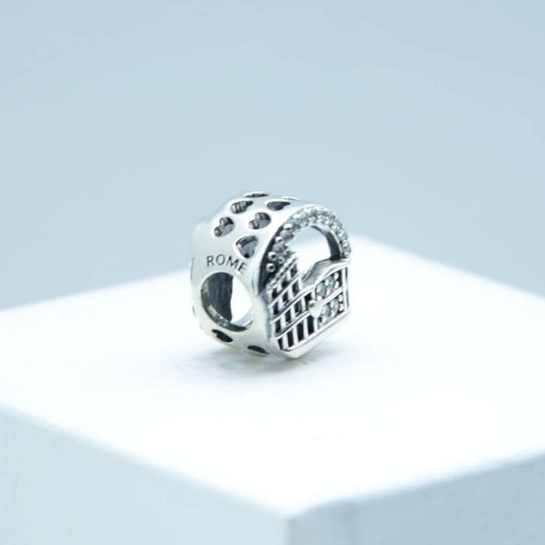Pandora Rome Colosseum Openwork Bead Charm Pendant, S925 ALE / Bracelet ...