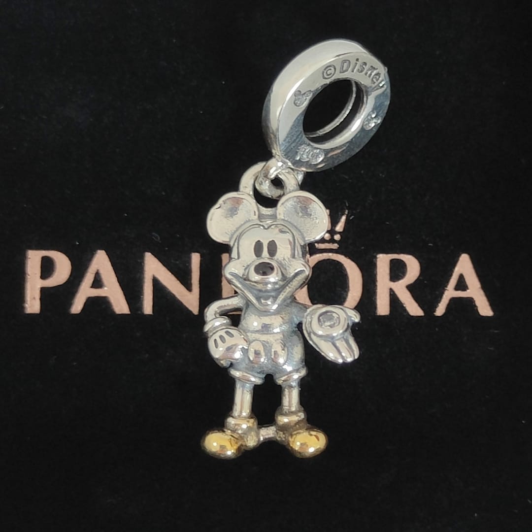 Pandora Disney, 100th Anniversary Mickey Mouse Lab-created Diamond ...