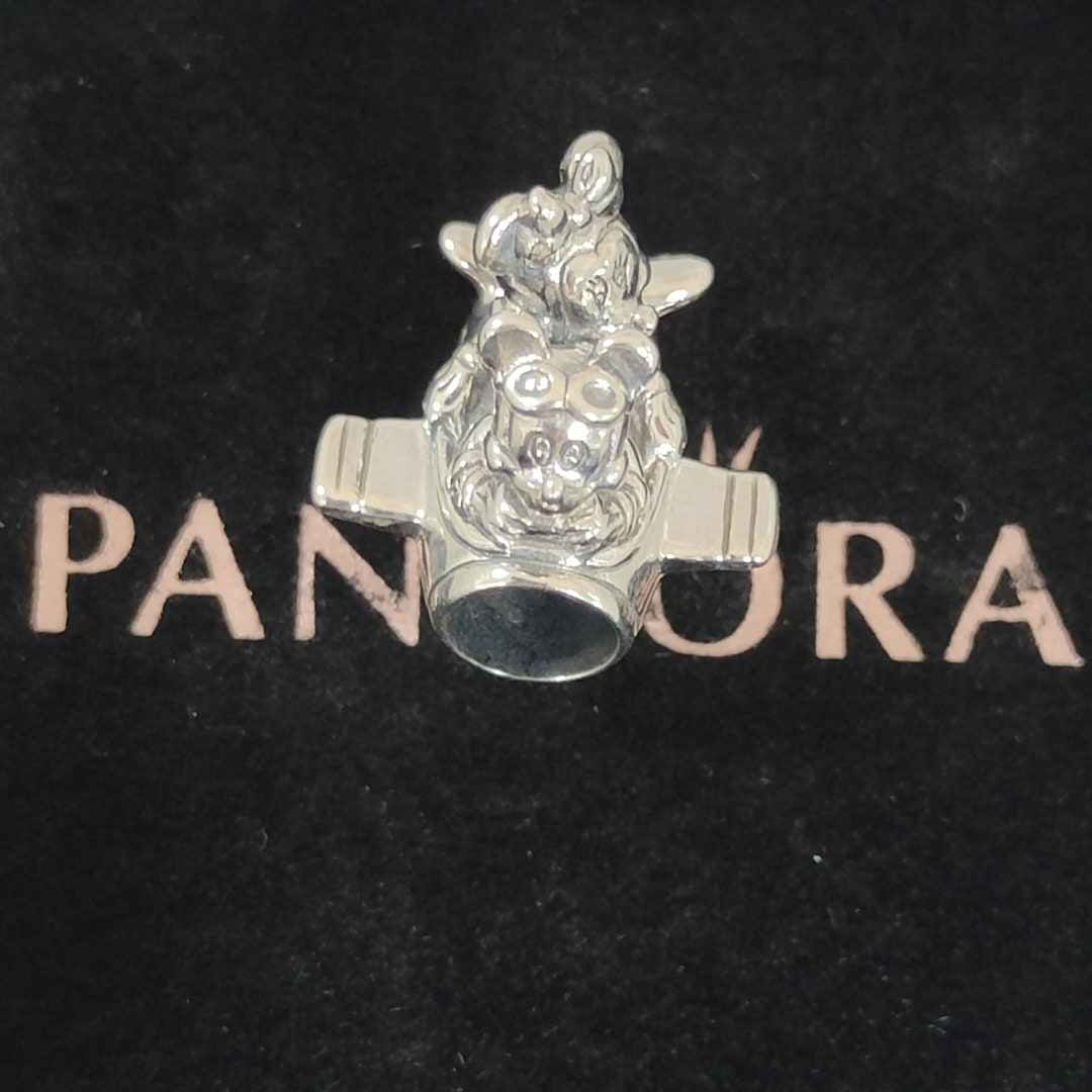 Pandora Mickey & Minnie Airplane Charm Pendant, S925 ALE / Bracelet ...