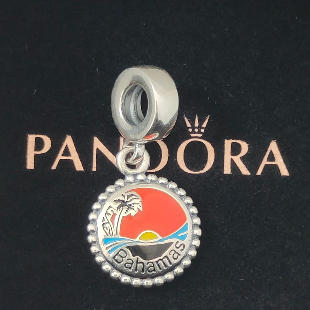 Pandora Bahamas Beach Travel Exclusive Charm S925 Sterling - Etsy