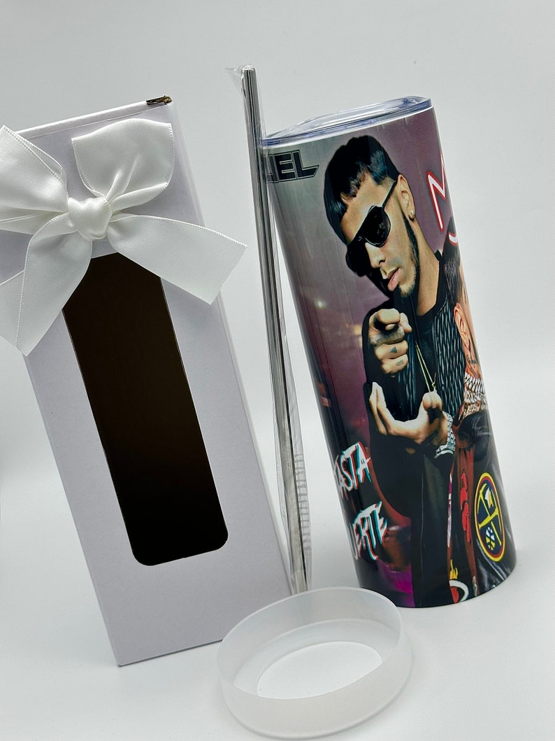 Anuel AA 20 0z Skinny Edge Tumbler Wrap Anuel AA Png File Anuel ...