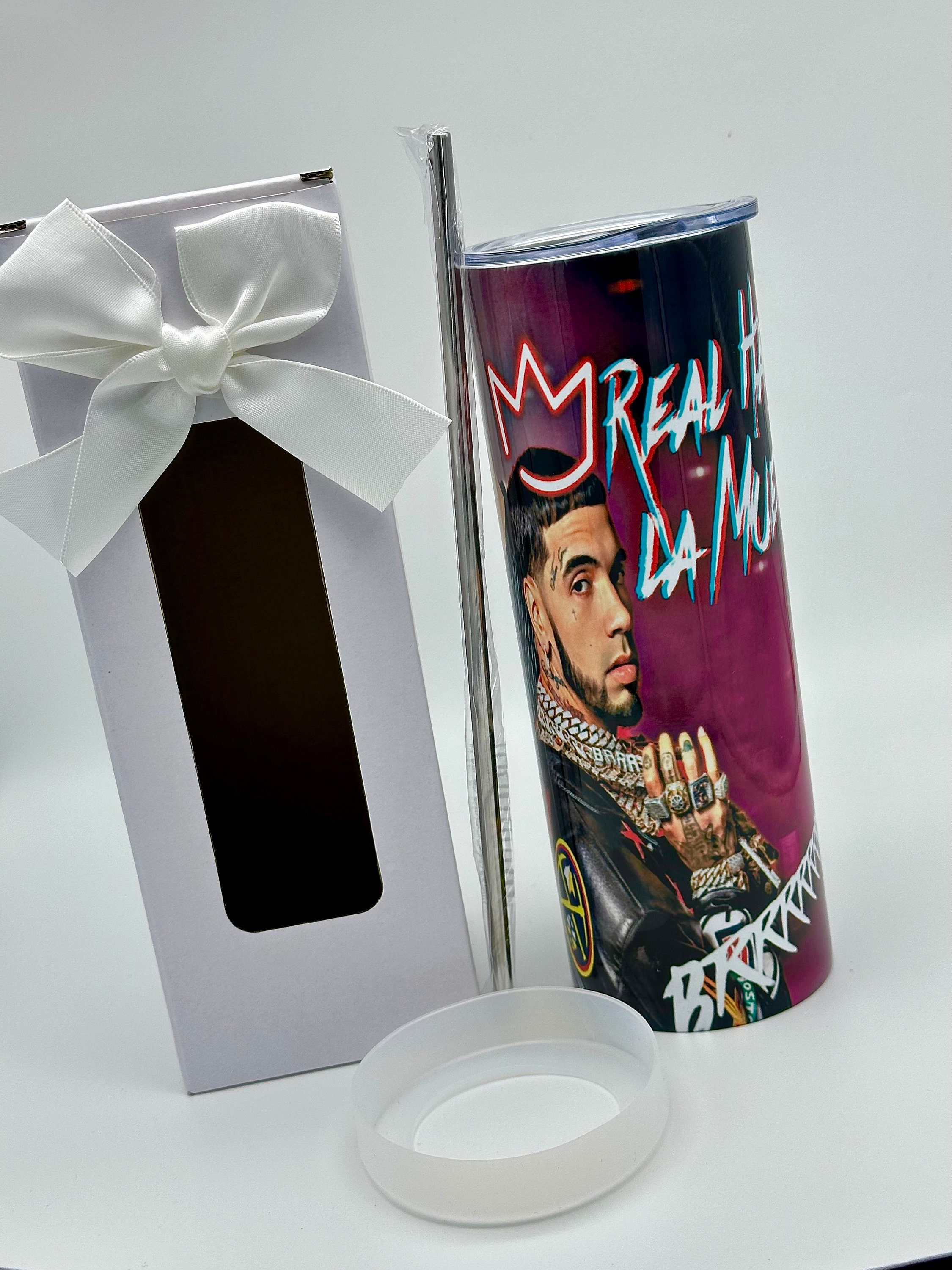 Anuel AA 20 0z Skinny Edge Tumbler Wrap Anuel AA Png File Anuel ...