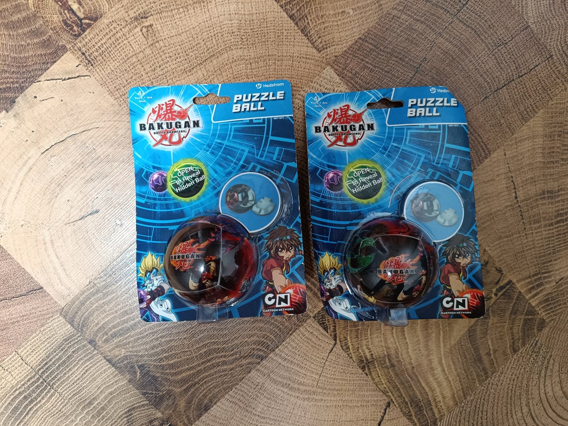 Bakugan Puzzle Ball With Random Bakugan Ball Inside - Etsy