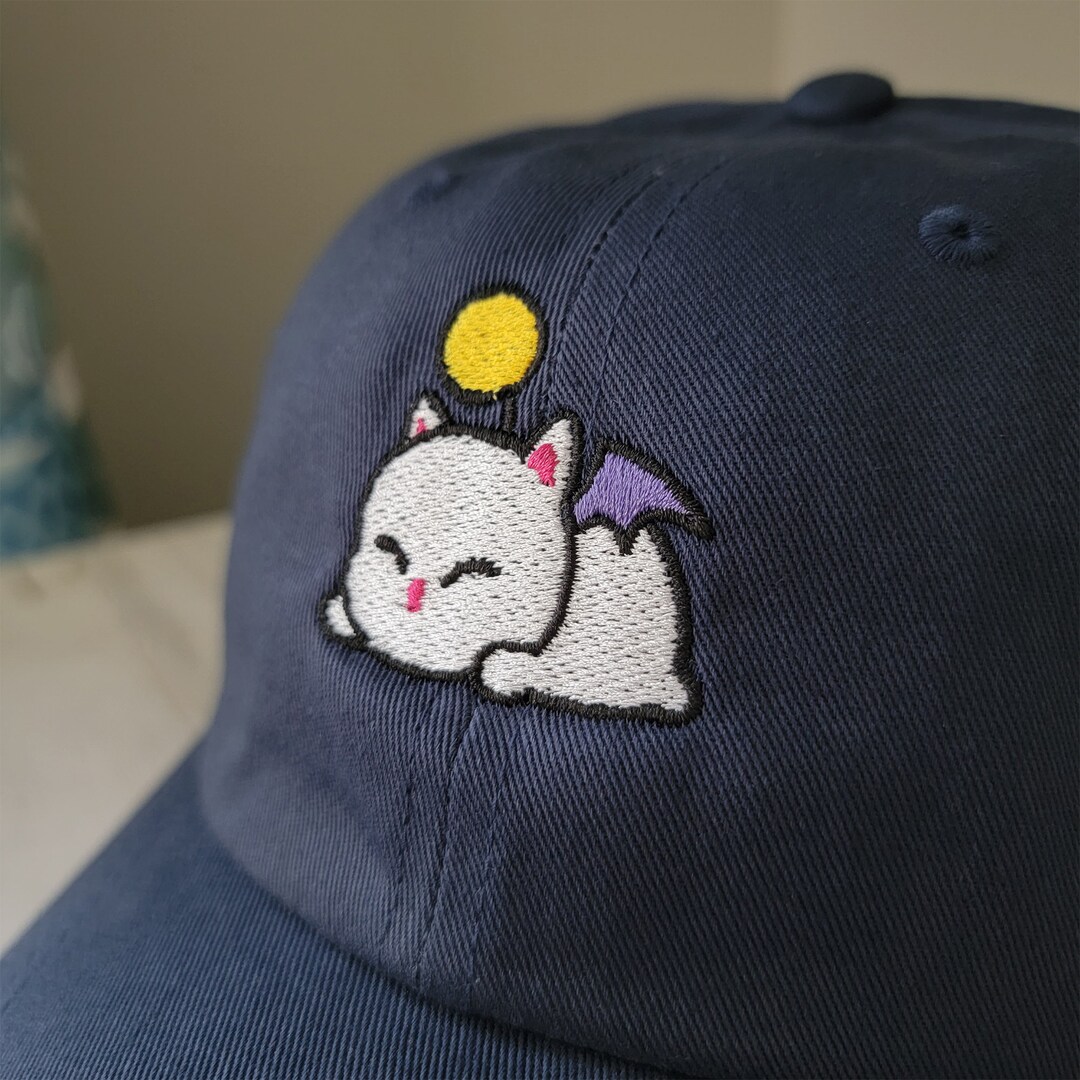 Relaxed Moogle Dad Hat Final Fantasy Hat - Etsy