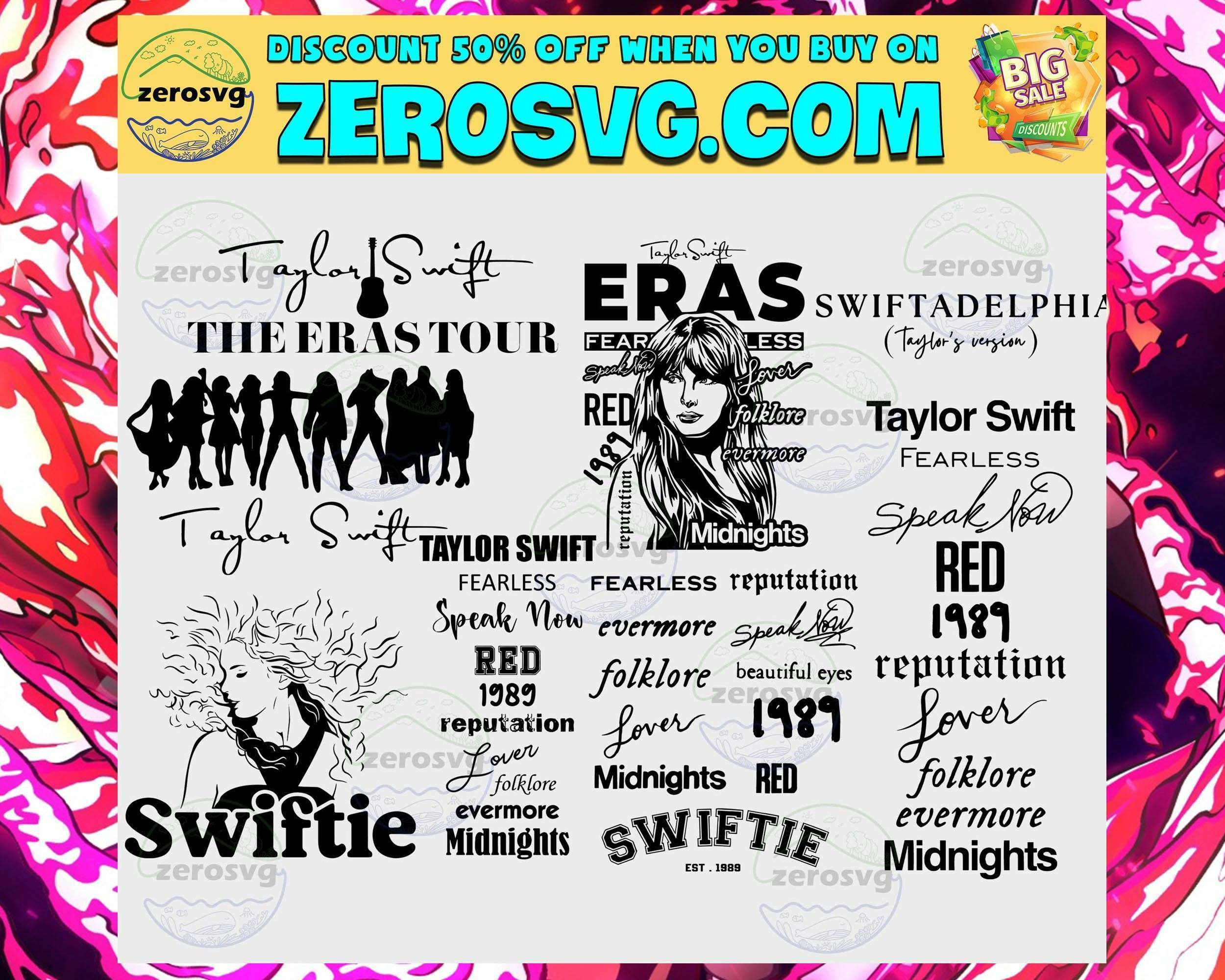 Hot Taylor Swift Svg Swiftie Merch Svg Swifties Svg DXF EPS - Etsy