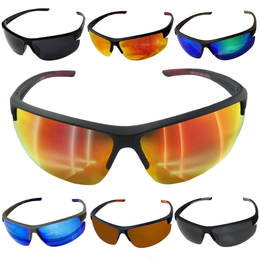 Polarized Sports Sunglasses for Men, Youth Baseball UVA Protection ...