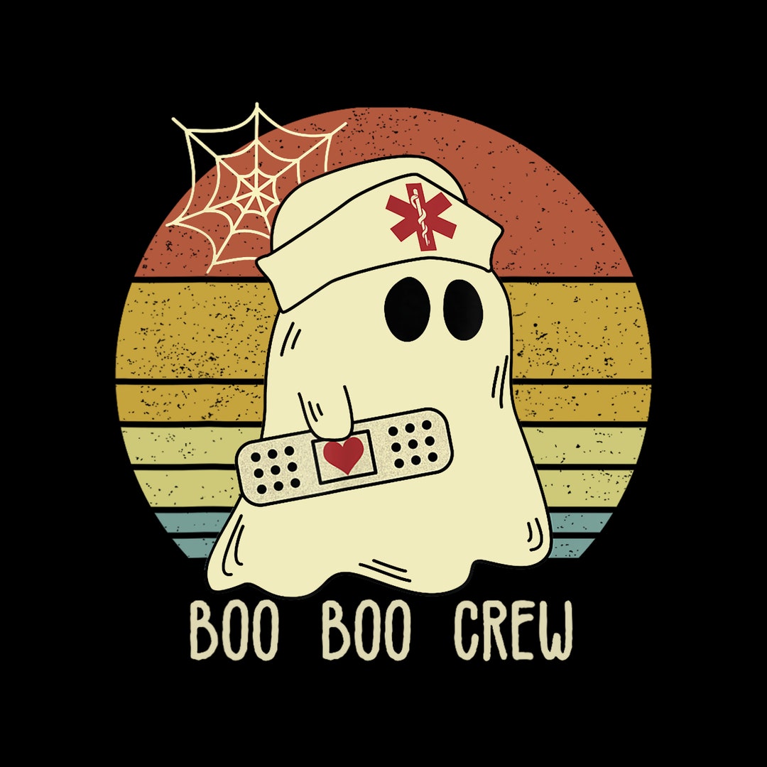 Boo Boo Crew PNG Sublimation Designnurse Halloween Pngghost - Etsy