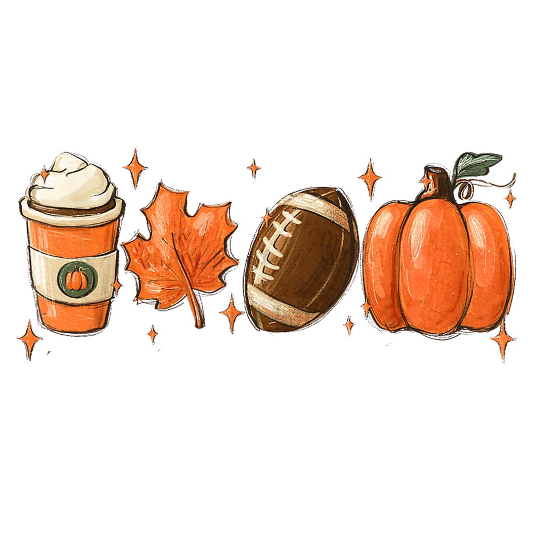 Tis the Season PNG Football Latte Leaves Hello Pumpkin Fall Y All Vibes ...