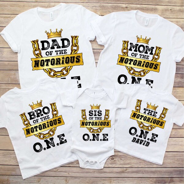 Notorious One Birthday Decor - Etsy