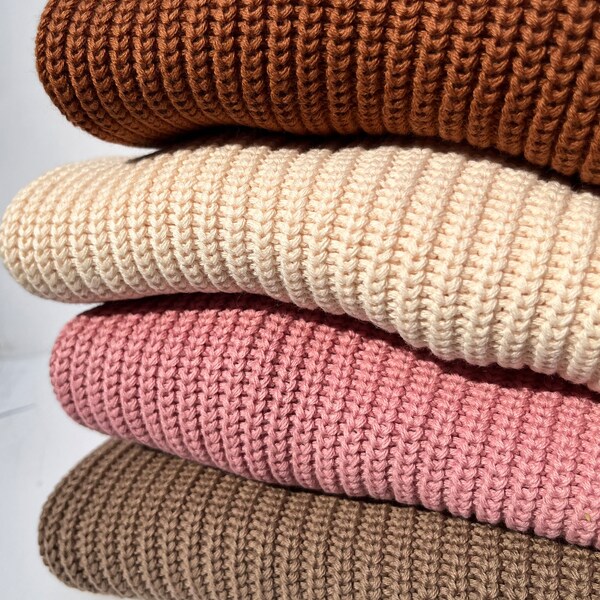 Plain Knit Sweater - Etsy
