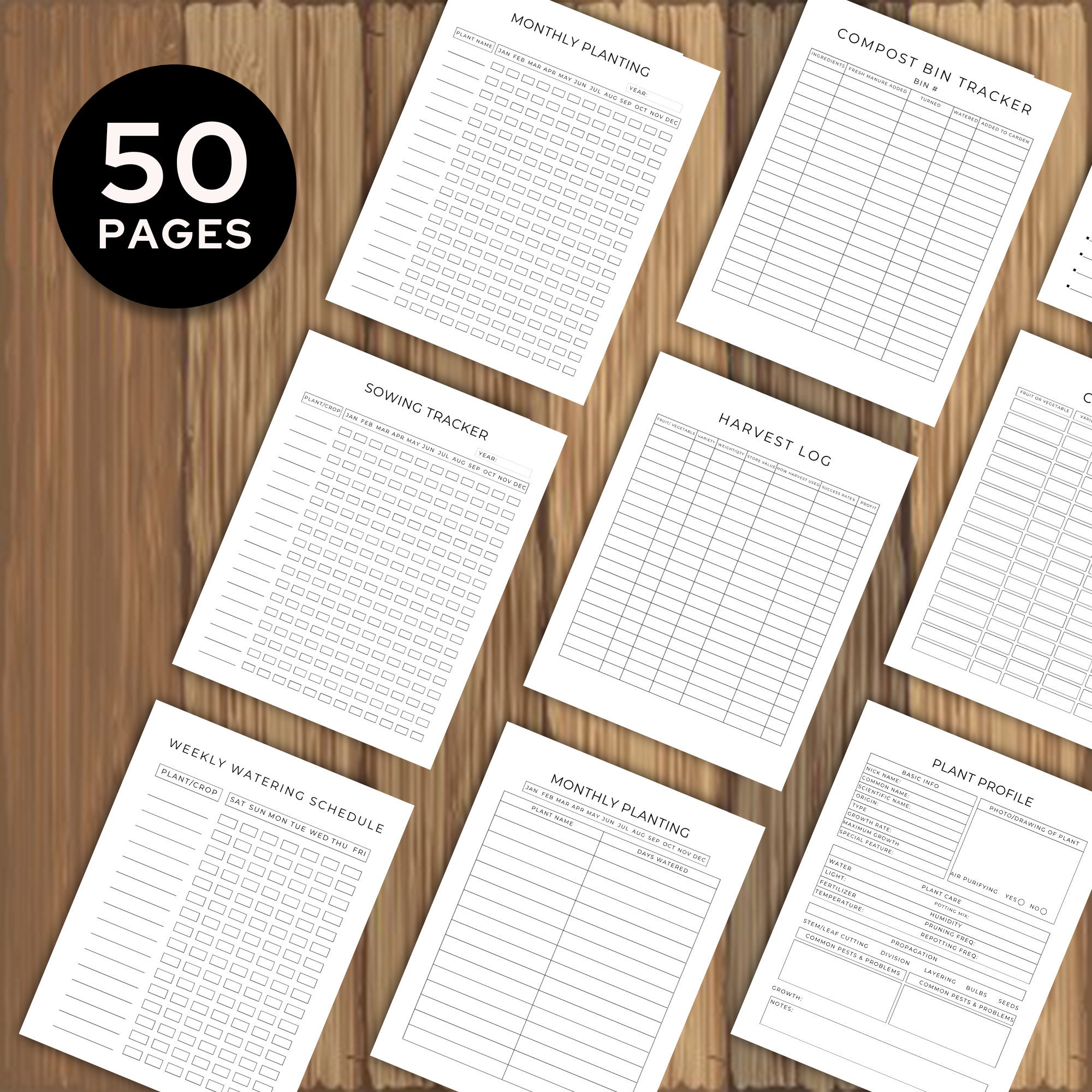 The Ultimate Garden Planner PDF | Garden Journal | Printable Gardening ...