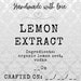 Printable Homemade Extract Labels Bundle | PNG/SVG & PDF | Customizable ...